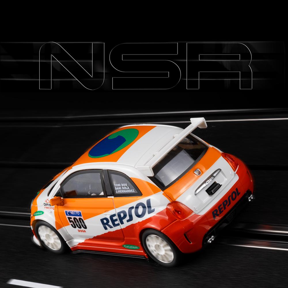 NSR Abarth 500 Repsol Orange #500 - Watching The Wheels