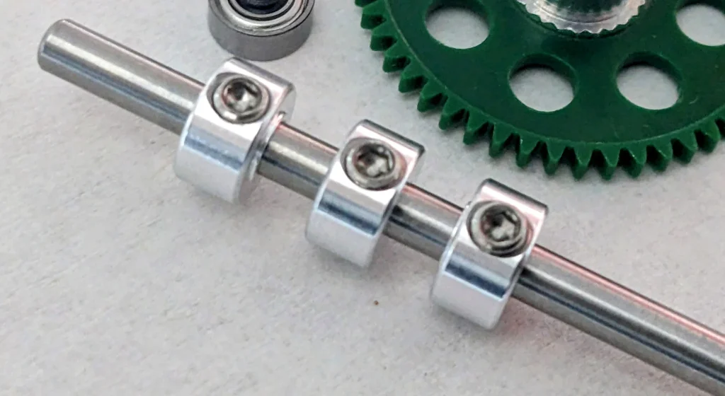 Locking collars for 3mm slot car axles- Pack of 3 - Watching The Wheels