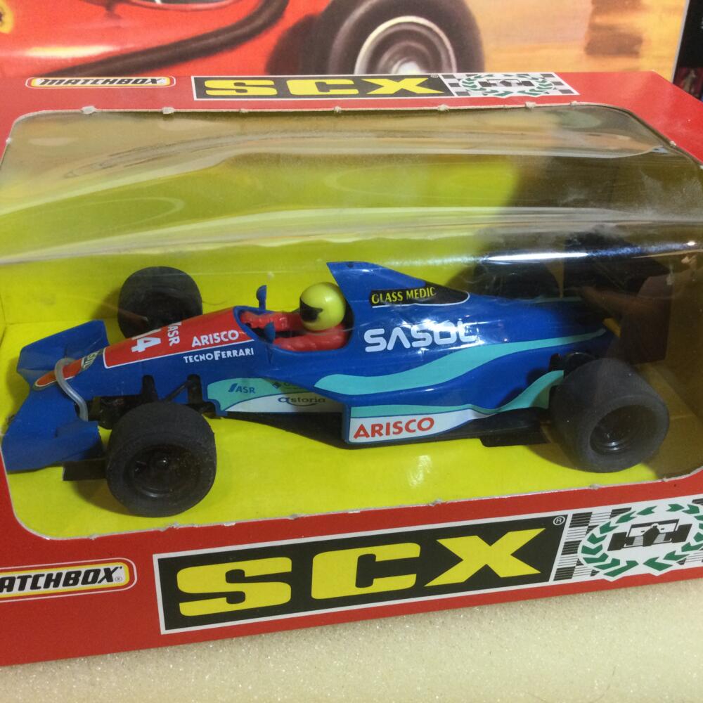 SCX Exin/Matchbox Era Jordan Yamaha F1 #14 - Watching The Wheels