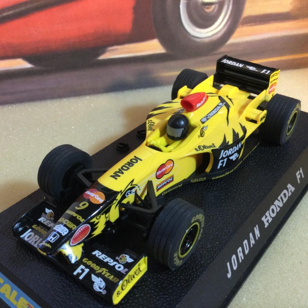 Scalextric F1 Jordan/Honda #9 - Watching The Wheels